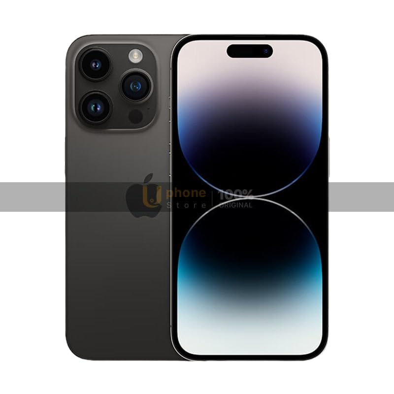2022 New Condition Apple iPhone 14 Pro 8GB RAM 6.1'' Super Retina XDR Display A16 Bionic Chip iOS 16 5G Mobile 2 Nano SIM / 14 Pro Space Black / 1T|CN Version