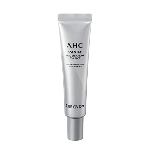 AHC Aesthetic Hydration Cosmetics Facial Moisturizer Essential Eye Cream for Face AntiAging Hydrating Korean Skincare OZ, 0.33 Ounce