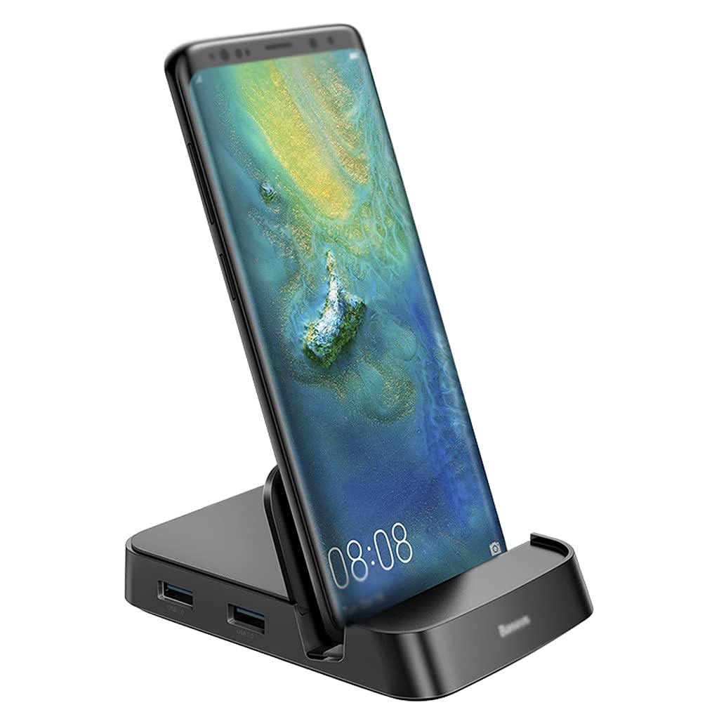 SLSFJLKJ 7 in 1 USB Type C Hub Docking Station USB-C to HDMI USB 3.0 HUB SD TF Card PD Adapter
