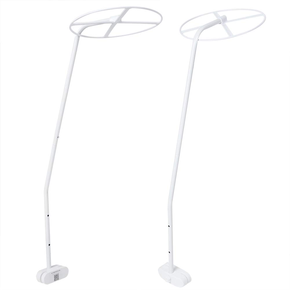 RUIRUIY Mosquito Net Stand, Mosquito Net Holder with Adjustable Clip-On Stand for Baby Crib, Mosquito Net Accessories