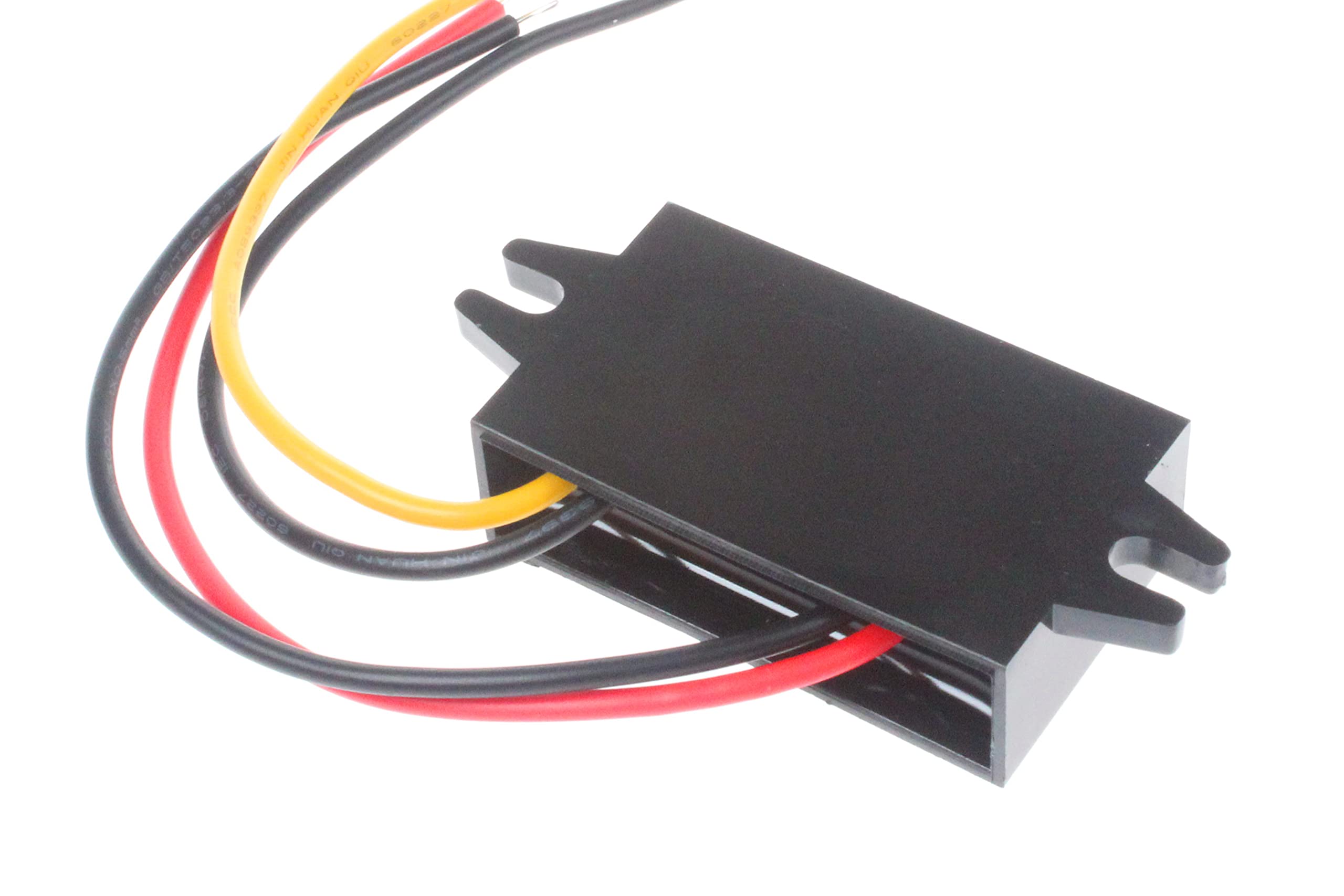 NOYITO DC to DC 9V 2A 3A Converter Buck Module 12V 16V 6V-22V Buck to 9V 3A Max Power Converter IP67 Waterproof with Overcurrent Overheat Short-Circuit Undervoltage Protection (9V 3A, Black)