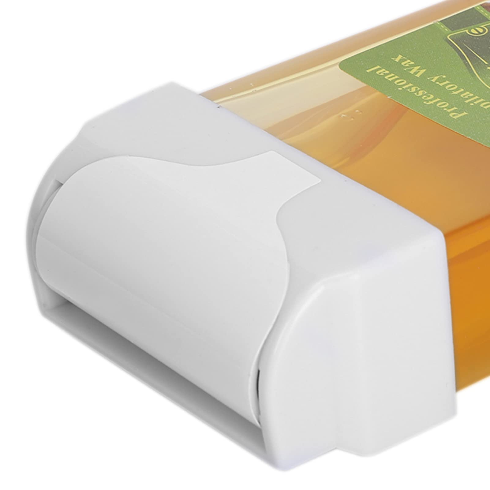 Roll-on Wax Cartridge Hair Removal Wax Roller Depilatory Wax for Professional Salons and Home Self Waxing 100g (Honey)