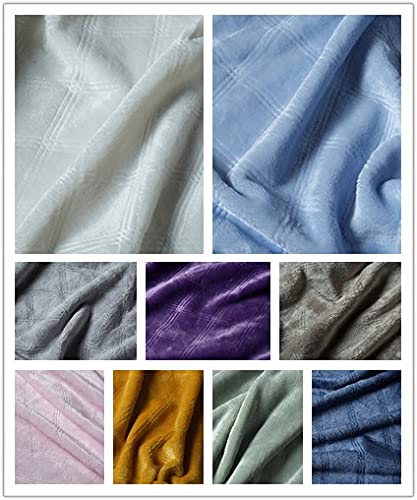 CREVENT Plush Super Soft Lightweight and Breathable Baby Blanket for Girls Infants Stroller Crib Bed Spring Summer All Seasons Use(30"X40" Pink)