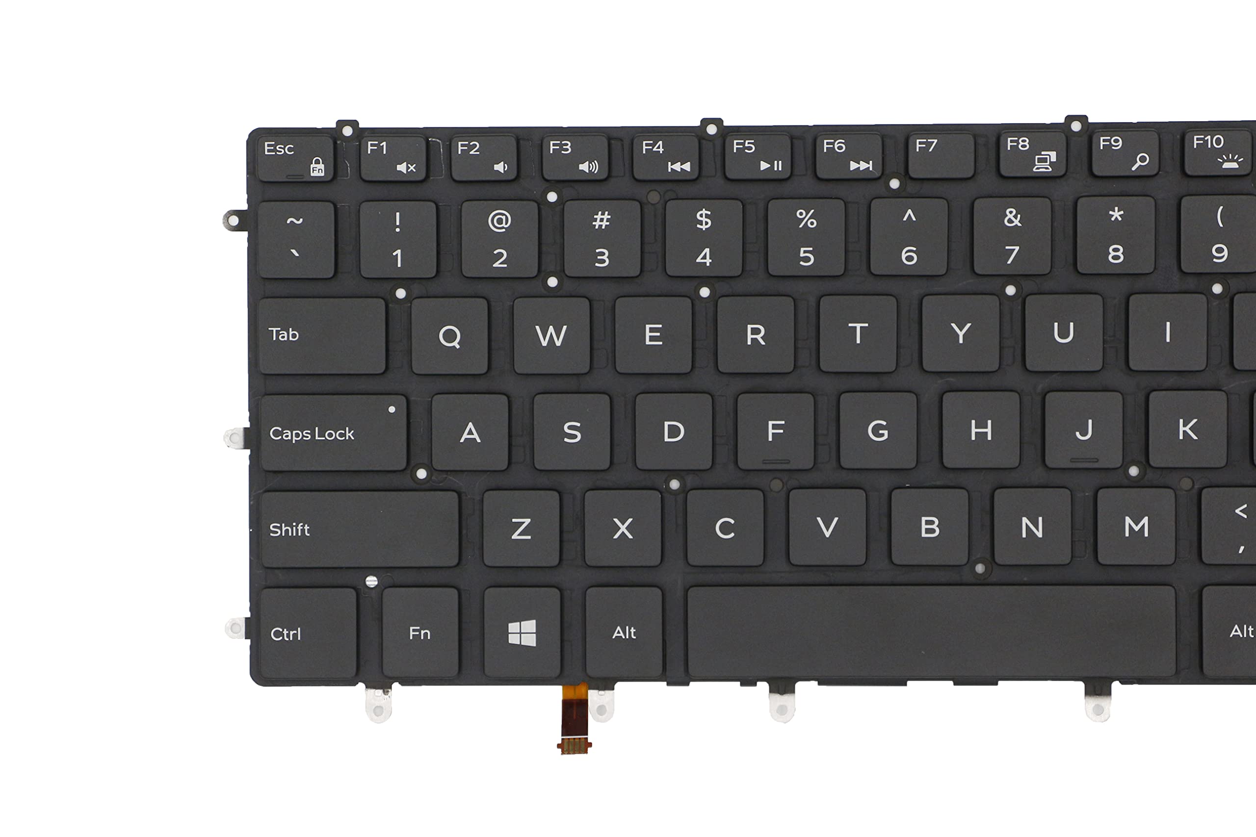 Replacement Keyboard for Dell XPS 15 9550 9560 9570, Precision 5510 5520 5530 5540 & inspiron 15 7558 7568 Laptop, Dell Precision 5510 Keyboard with Backlit US Layout P/N: 0VC22N 0GDT9F