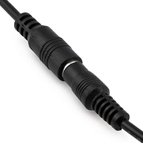 CRJ PC Fan Power Supply - 50-Inch, DC 12V1A - AC Power Adapter for 3-Pin & 4-Pin Computer Cooling Fans