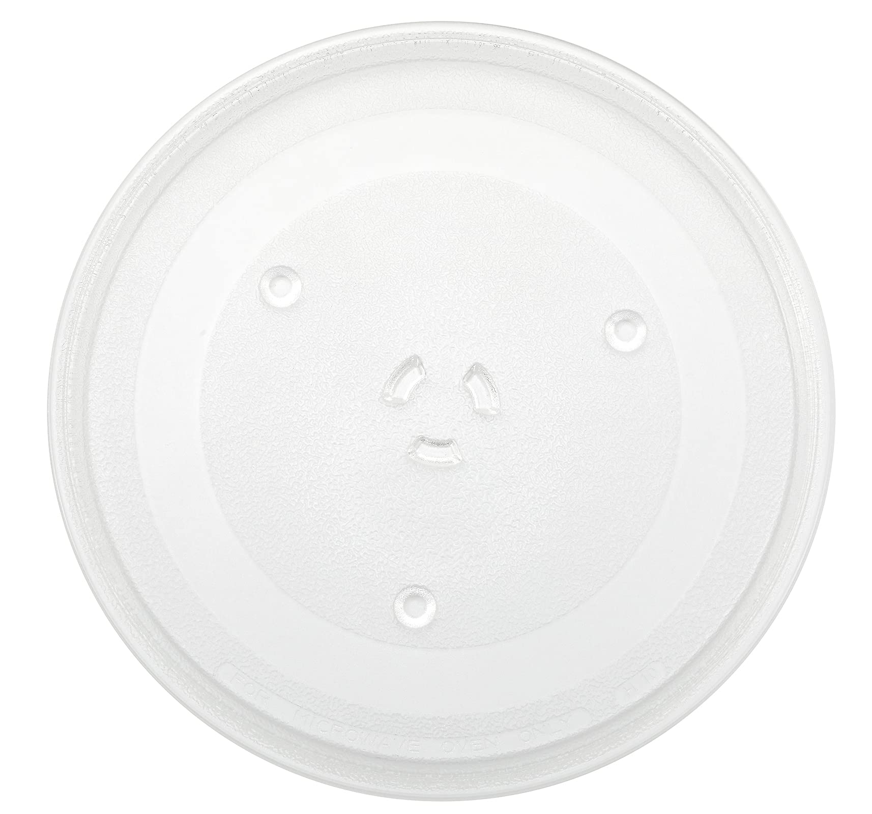 11.25" Microwave Glass Plate WB49X10097 Compatible with GE Samsung Hotpoint Glass Turntable Tray Replaces DE63-00536A