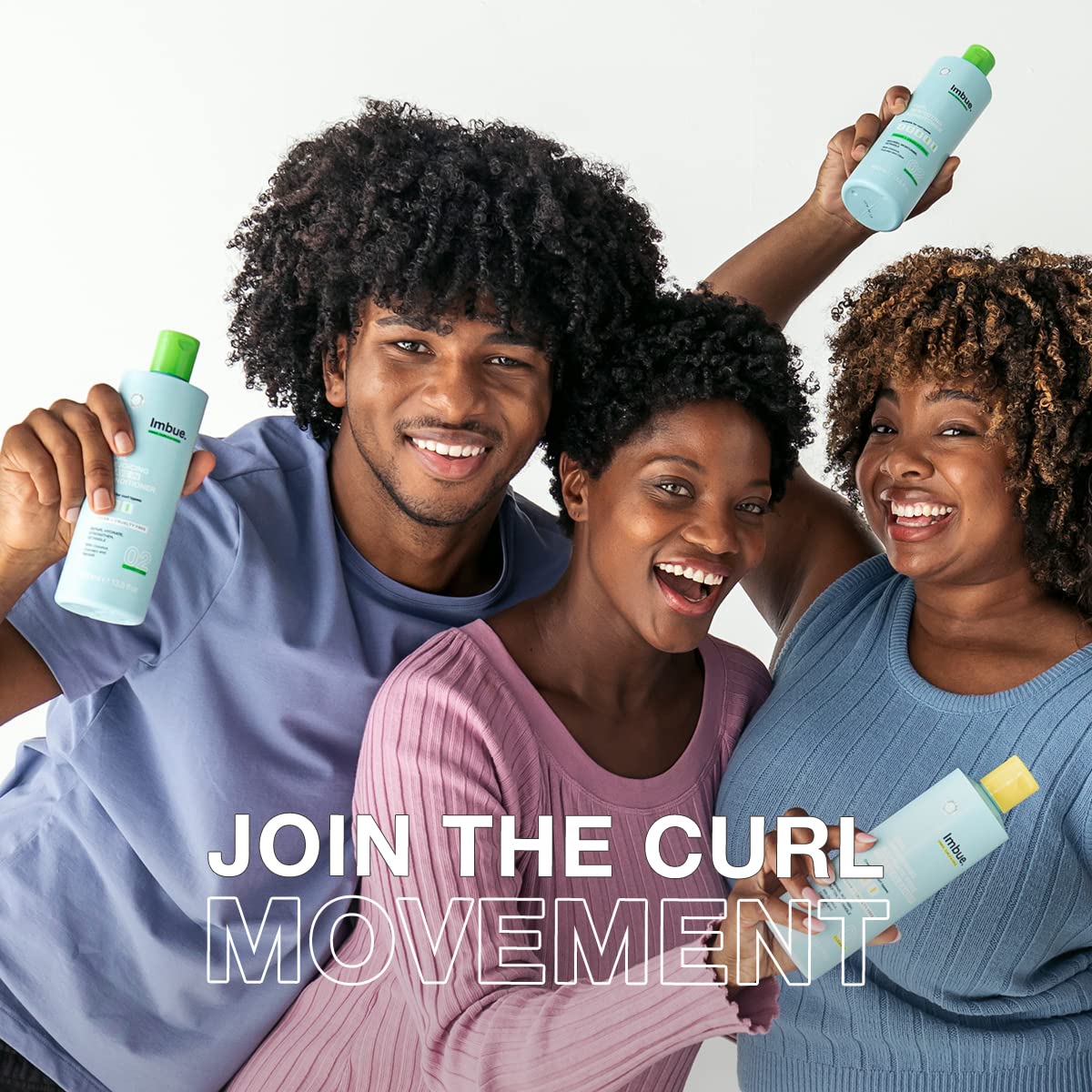 Imbue - Curl Respecting Conditioner for Wavy, Coily & Natural 4A-4C Hair, Embrace the Movement