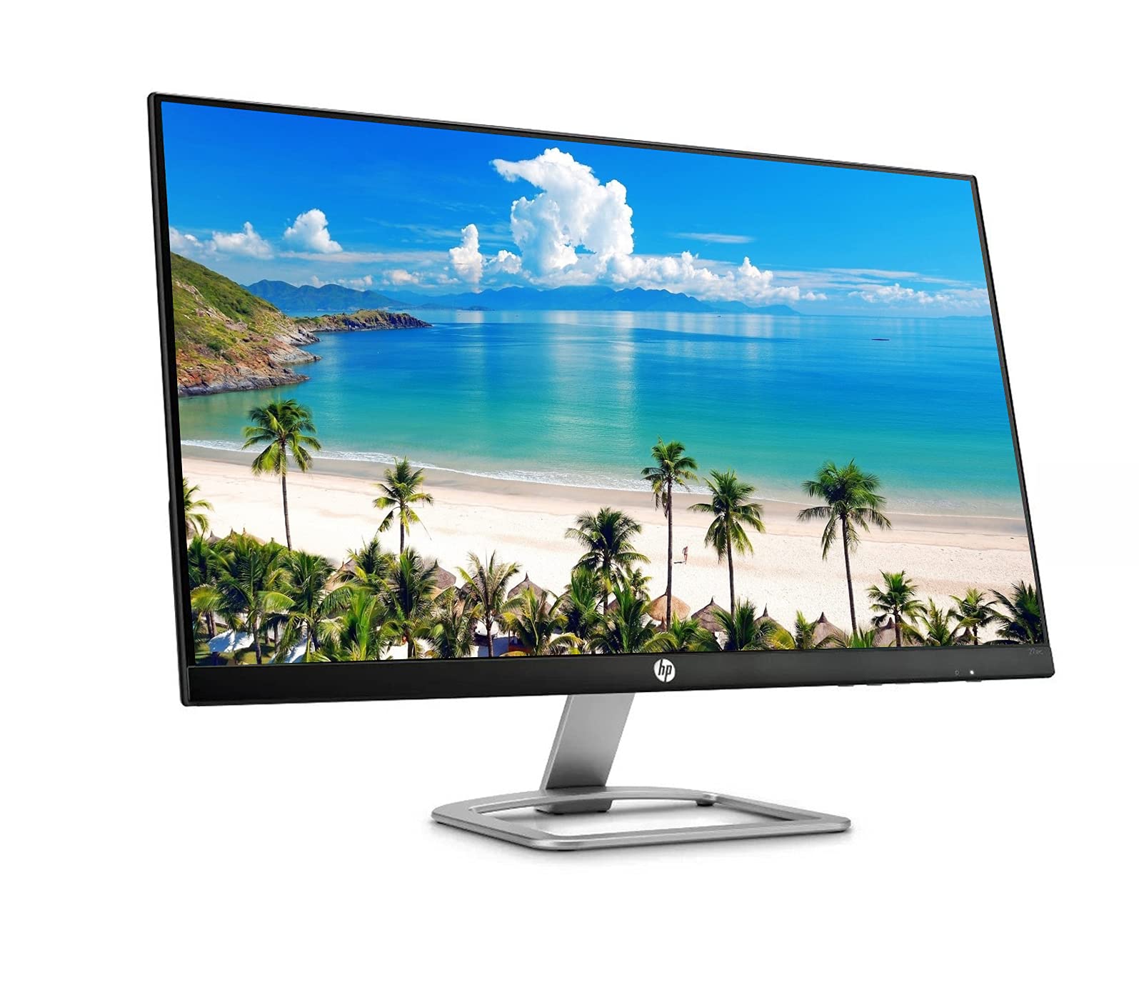 HP 24ec UltraSlim 24 Inch IPS Full HD LED Anti-Glare HDMI VGA Computer Monitor, Edge to Edge Screen, Upto 16.7 Million Colors, 178 Degree Viewing Angle, 60 Hz Refresh Rate (Renewed)