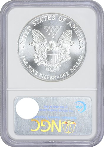 1989 $1 American Silver Eagle, MS69, NGC