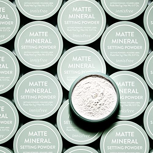 innisfree Matte Mineral Setting Powder Duo, 0.17 Ounce (Pack of 2) (Packaging may vary)
