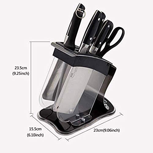 CUJUX Revolutionary Kitchen Countertop Knife Holder Storage Beautiful Way to Display and Identify Each Knife at a Glance (Size : A)