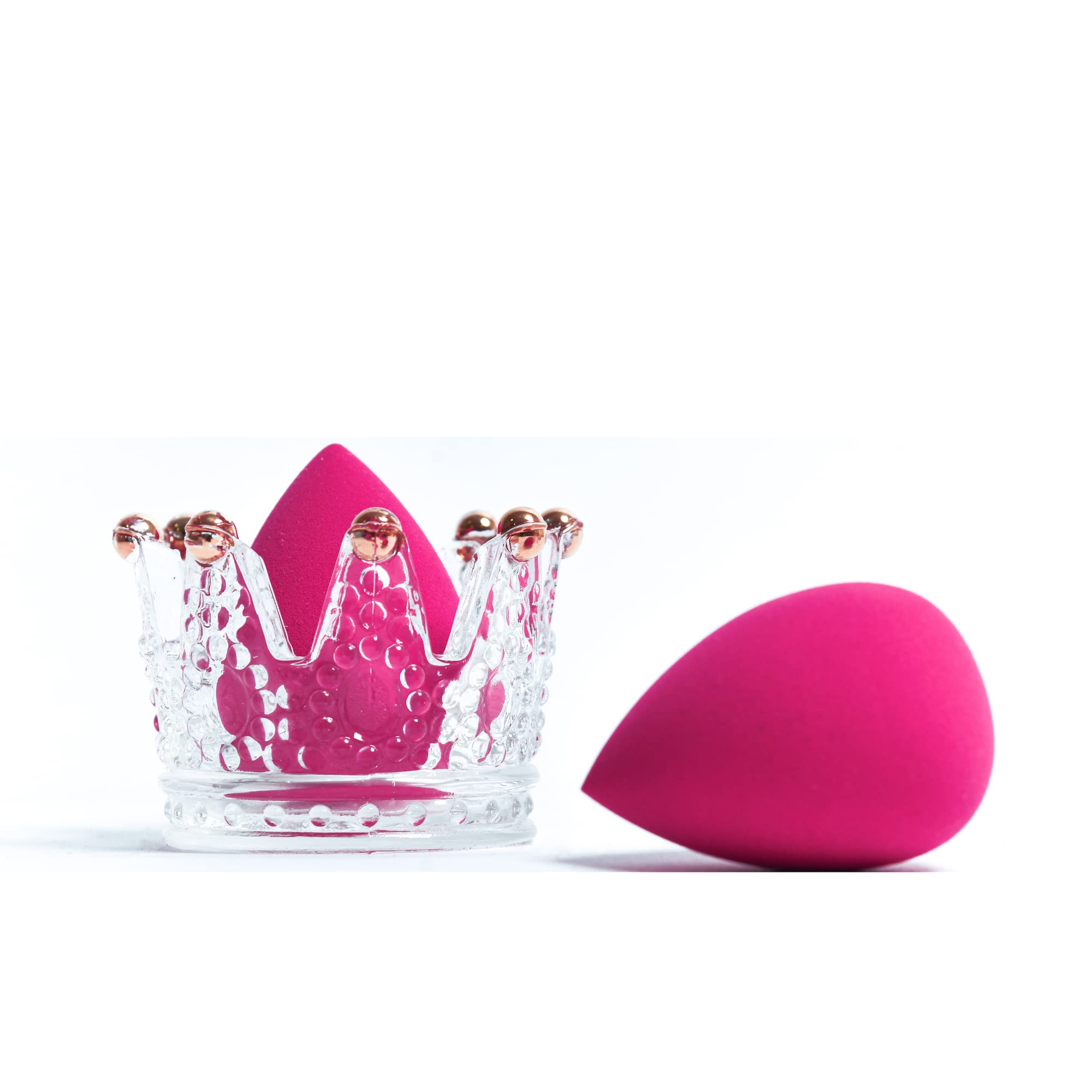 ARTA BEAUTY 3 Pcs Set Beauty Sponge Holder And Beauty Sponges For Makeup Foundation, Concealer, Cream, Powder, Highlighter and Contouring