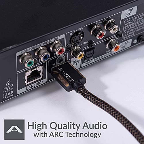 Sony KD55X80J 55" 4K High Dynamic Range Smart TV with a Austere 3S-4KHD2-2.5M III Series 4K HDMI Cable 2.5m Black (2021)(USED)