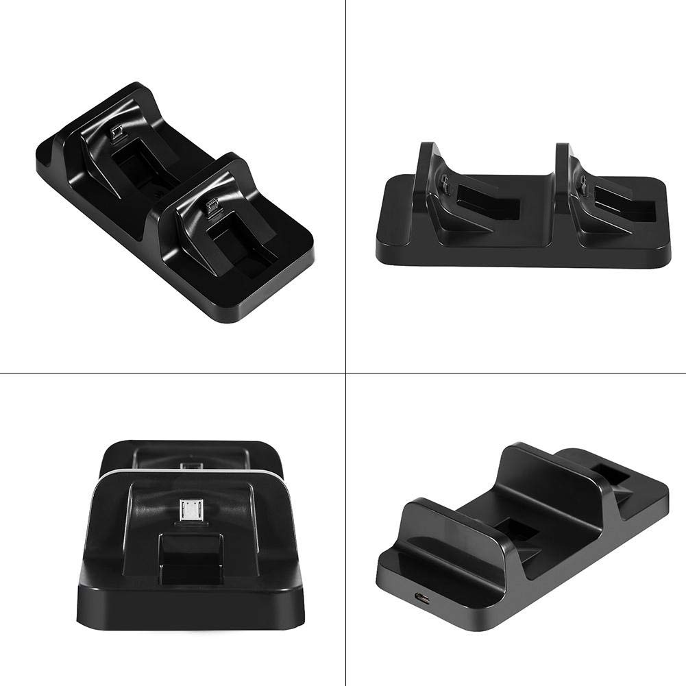 125 Game Controller Charger with Dual Charging Dock, USB Docking Station Stand USB Charger Specially Designed for PS4 Game Controller