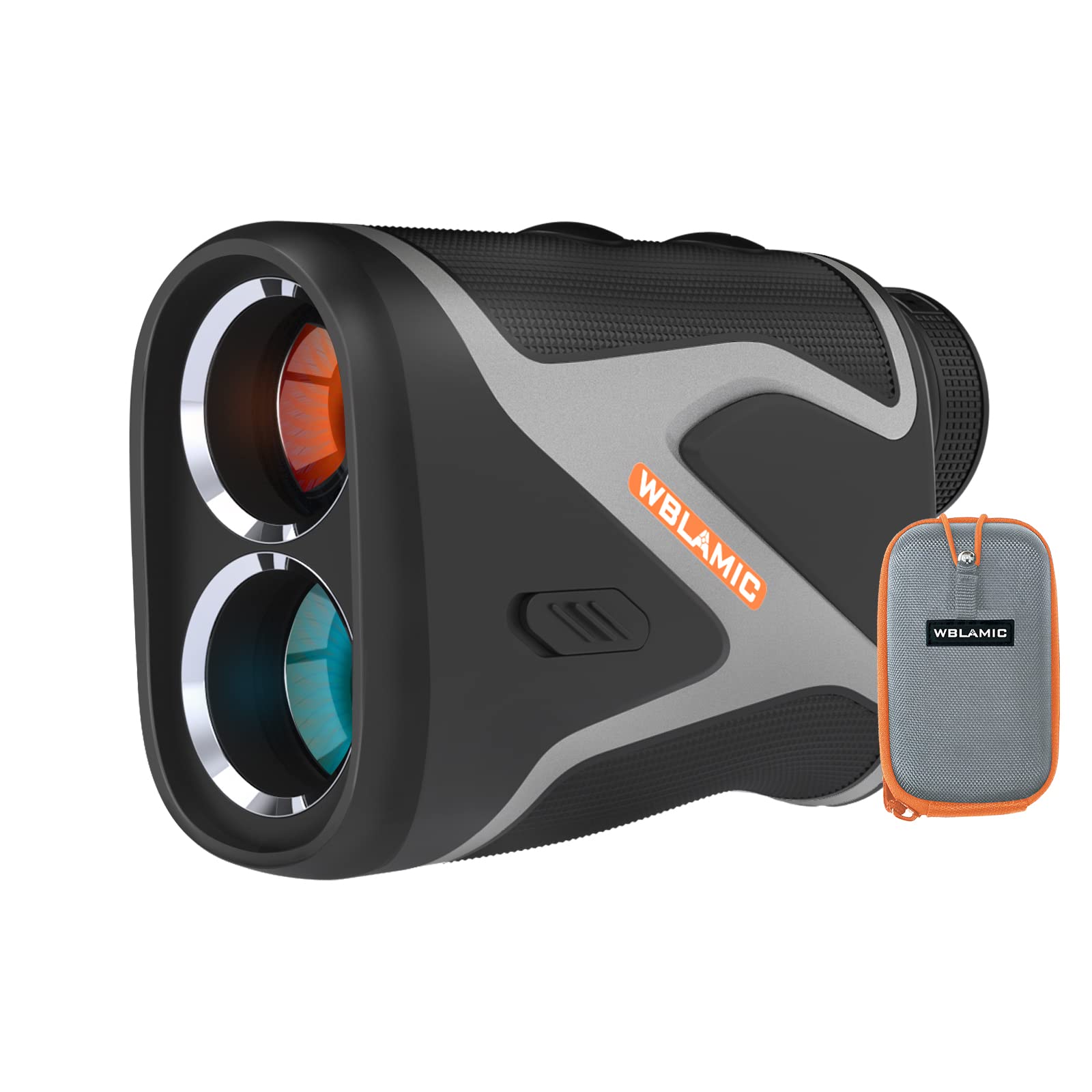 1100 Yards Laser Golf Rangefinder with Slope, WBLAMIC Type-C Recharging Golf Range Finder for Golf & Hunting with Flag Pole Lock Vibration, 6X Magnification, ±1 Yard Accuracy, External Slope Switch