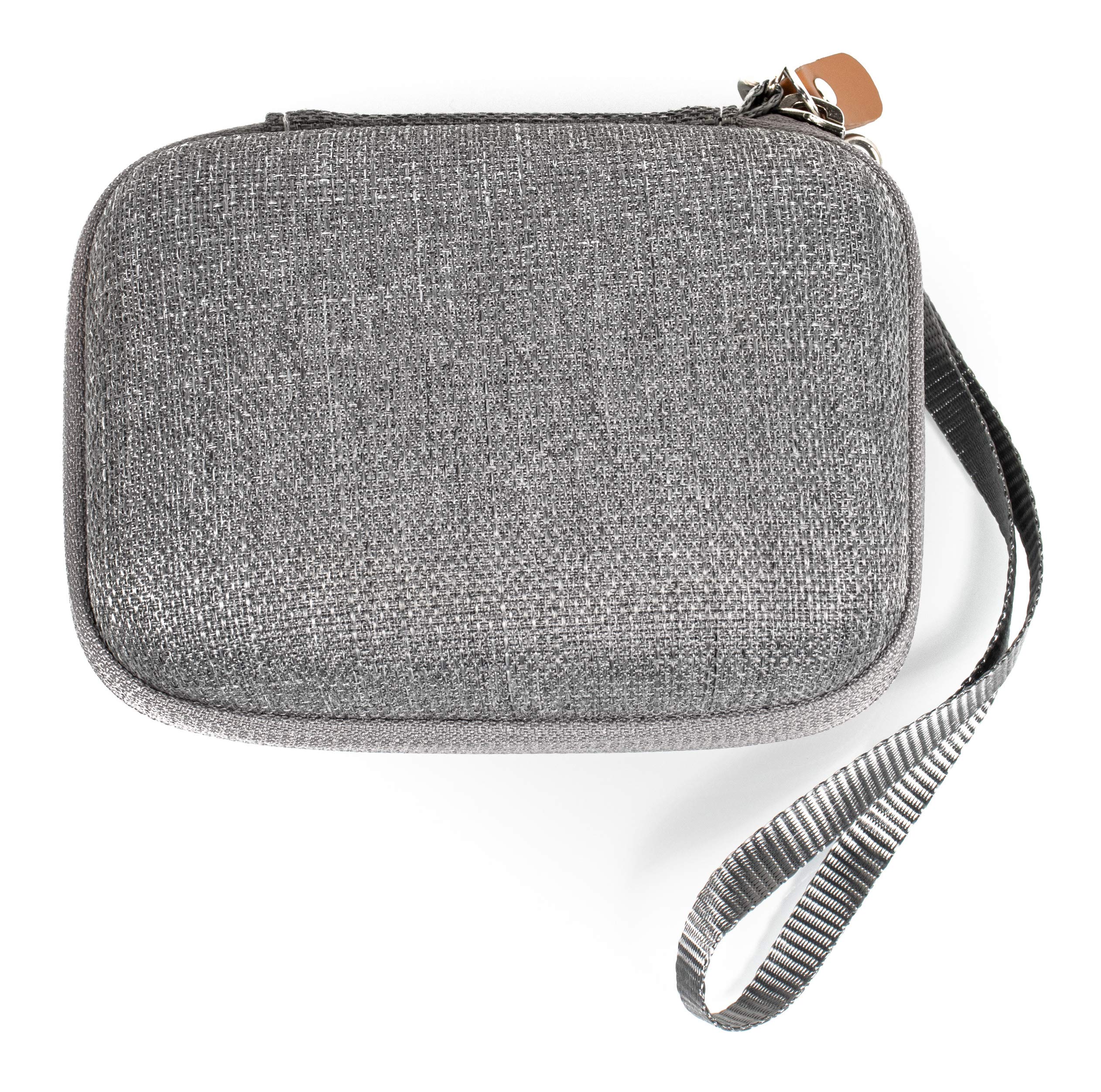 GETGEAR case for MacBook Magsafe/Magsafe 2 Charger Adapter, Magic Mouse 1, 2, Lightning Hub, Type C and USB Hub, Card Reader, All in one Carrying Solution (Tweed Gray)