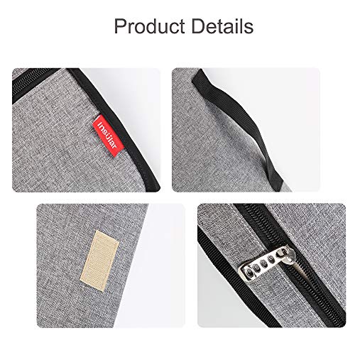 NIUXUAN 3 in 1 Waterproof Portable Changing Pad Diaper Travel Multifunction Baby Diaper Cover Mat Changing Pads Liners Folding Diaper Bags(Red)
