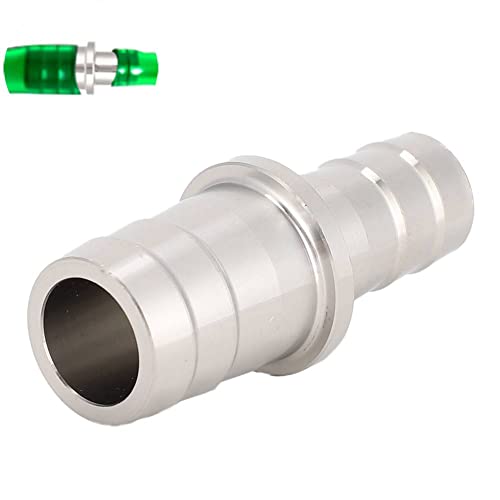 Aquarium Hose Adapter, Stainless Steel Fish Tank Water Pipe Adapter Converter Aquarium Tubing Pipe Connector Hose Joint Fittings(12mm to 16mm)