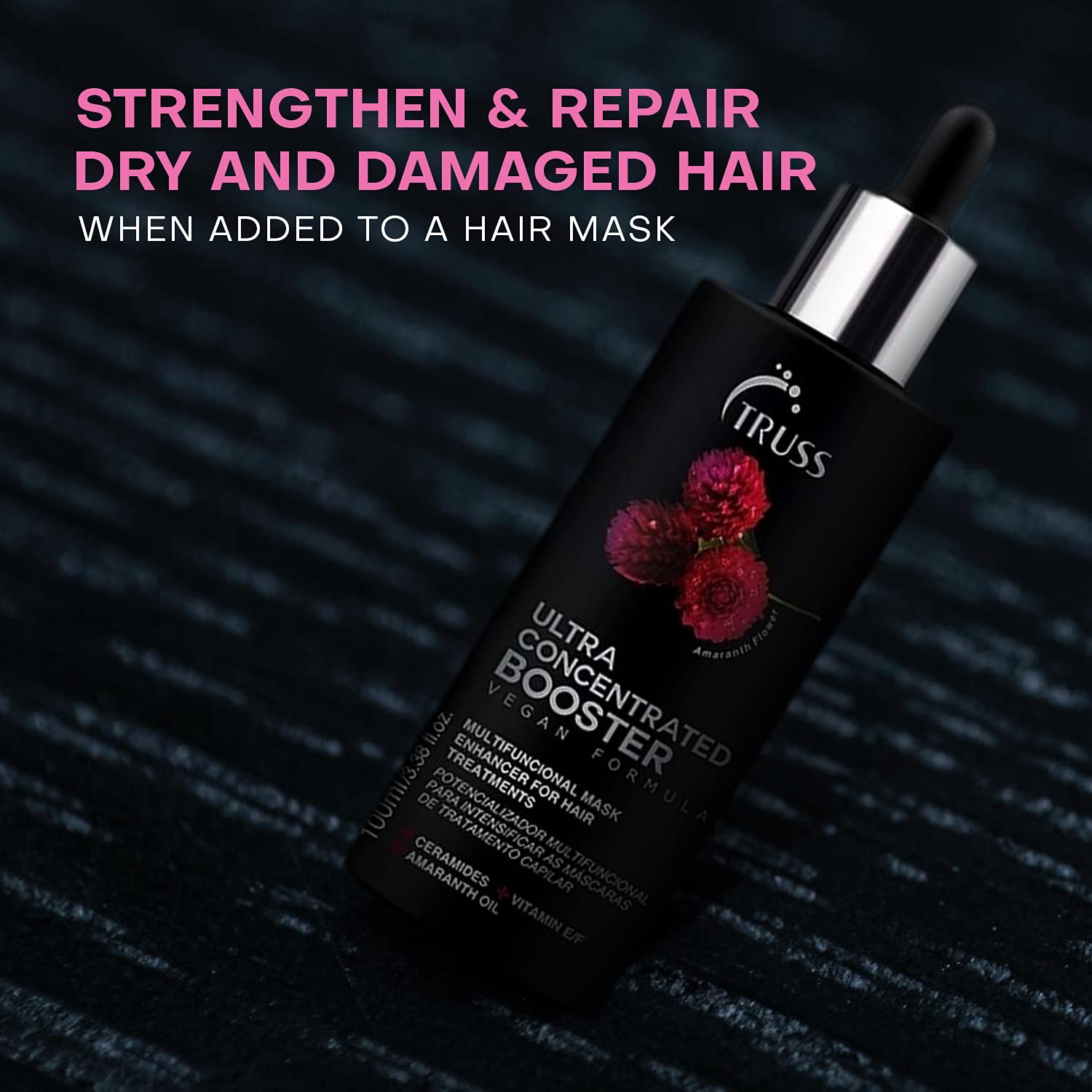 Truss Perfect Shampoo and Conditioner Set Bundle with Hair Mask and Ultra Concentrated Booster