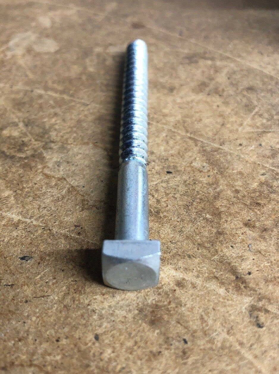 1/4 X 3 Square Head Lag Bolt Blacksmith (CHK) Antique Zinc Plated 3/8" Square Head