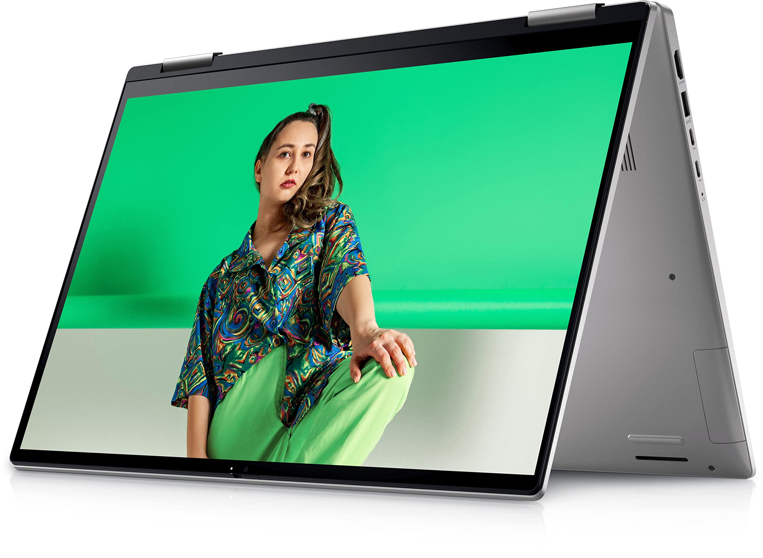 Dell Inspiron 5000 14 FHD 2-in-1 Touchscreen Backlit Display Laptop | 11th Gen Intel Core i7-1165G7 Processor | 8GB RAM | 512GB SSD Windows 10 Home | Grey (Renewed)