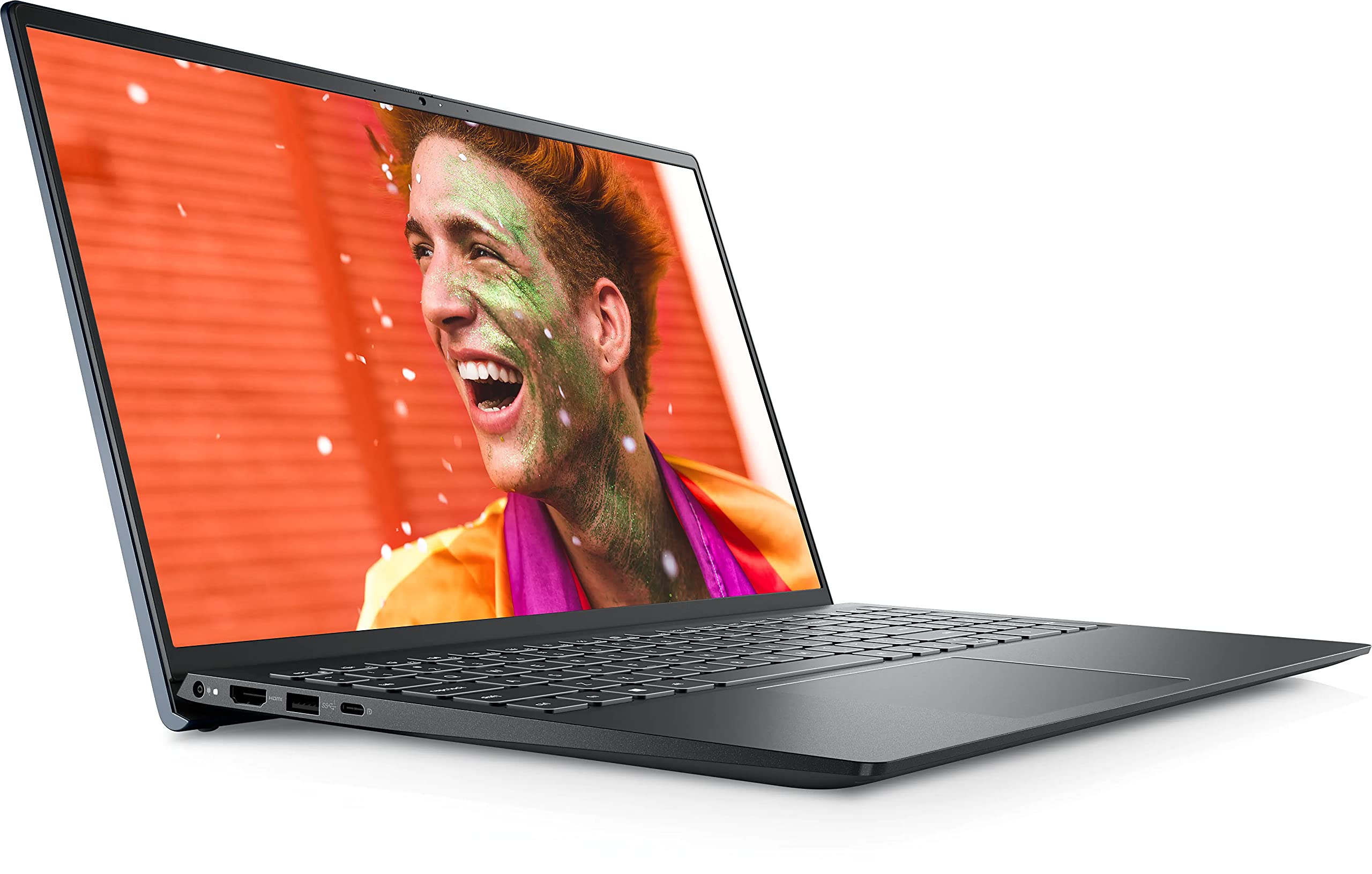DELL Inspiron 5515 Laptop, 15.6" FHD Touchscreen, AMD Ryzen 7 5700U 8-Core Processor, 32GB RAM, 1TB SSD, Backlit KB, HDMI, Webcam, Wi-Fi, FP Reader, Windows 11 Home