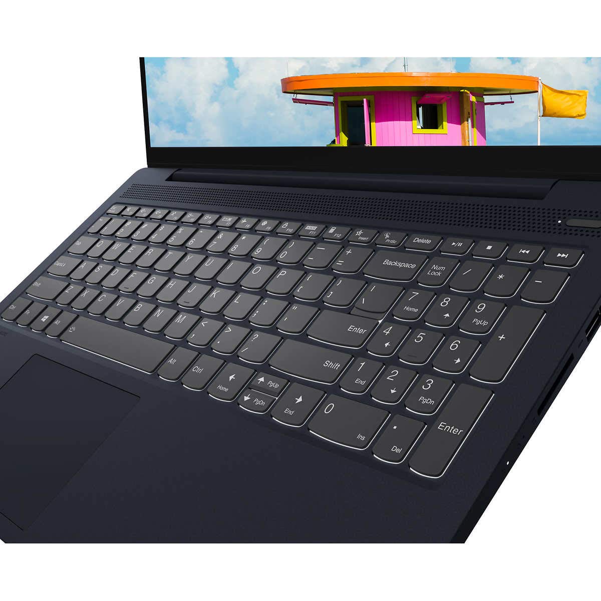 Lenovo IdeaPad 5 15 Business Laptop Computer I 15.6" FHD IPS Touchscreen I Intel Quad-Core i7-1065G7 I 12GB DDR4 512GB SSD I Backlit Fingerprint Dolby USB-C Win 10 + 32GB MicroSD Card