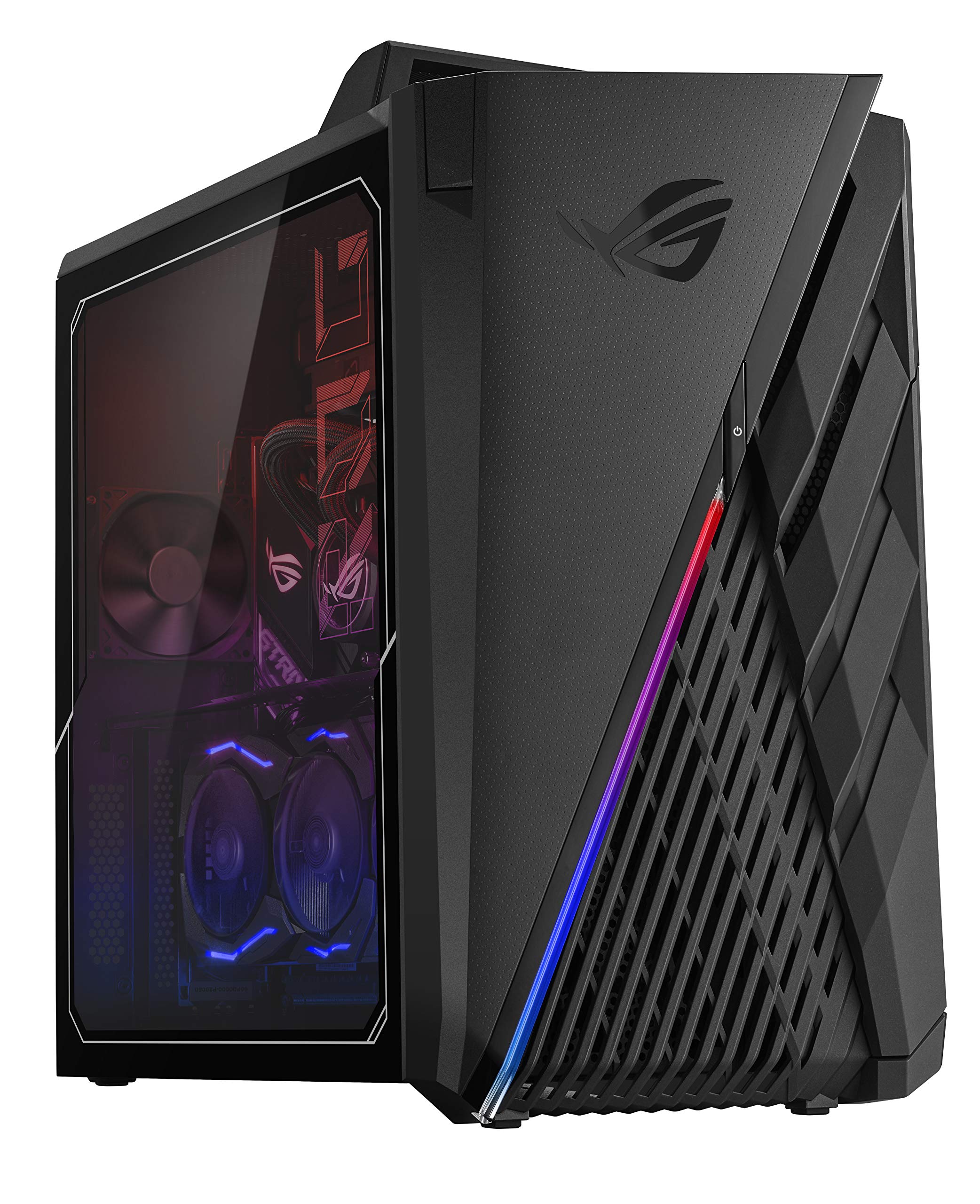 ASUS ROG Strix G35CZ Gaming Desktop PC, GeForce RTX 3080, Factory Overclocked Intel Core i9-10900KF, 32GB DDR4 RAM, 1TB PCIe SSD + 1TB HDD, Dual Hot-Swap SSD Bays, Windows 10 Professional, G35CZ-XH988