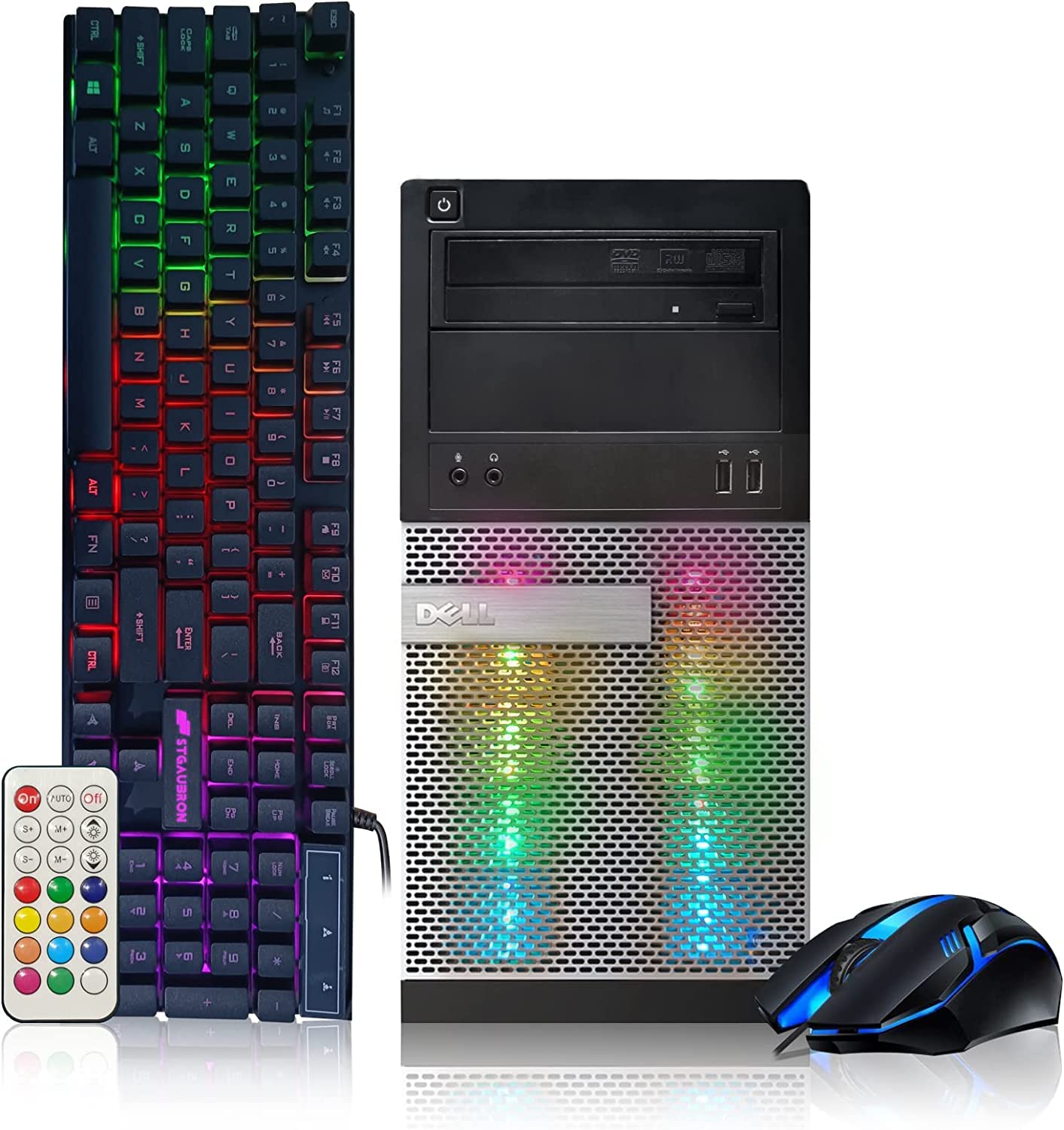 Dell OptiPlex 7010 Desktop Computer PC, Intel Core i5 3.2GHz Processor, 16GB Ram, 1TB SSD Drive, WiFi and Bluetooth, Wireless Keyboard and Mouse, Windows 10 Pro (Renewed)