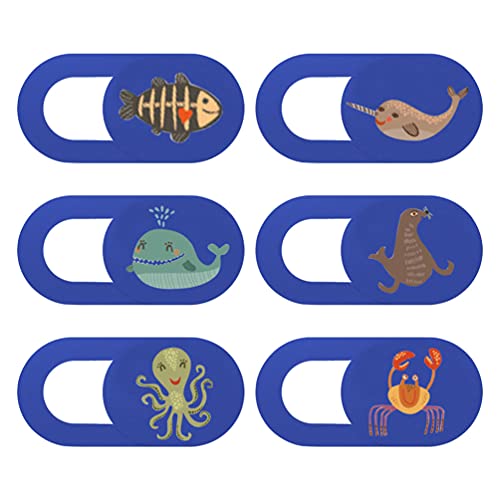 SOLUSTRE 6Pcs Lens Cover Eye Webcam Cover Slider Webcam Cover Blocker Camera Cover for Laptop Tablet Computer Camera Cover Webcam Privacy Lap Desk Webcam Slide Cover Cell abs