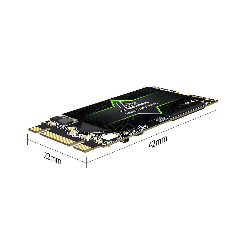 Kingshark Gamer SSD M.2 2242 128GB Internal Ngff SSD 42MM SATA III 6Gb/s (128gb, M.2 2242)