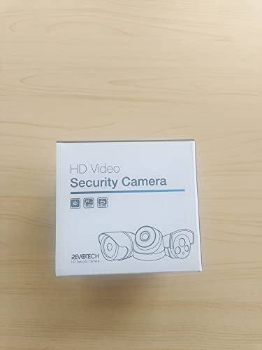 Revotech Zoom Mini POE IP Camera, HD 3MP Indoor Security Camera 2.8-12mm Manual Zoom Lens P2P Remote View CCTV Video Cam H.265 (I712-P Black)