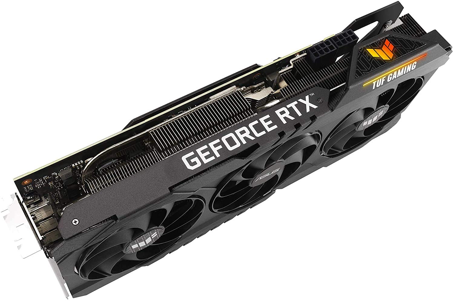 ASUS TUF Gaming NVIDIA GeForce RTX 3080 OC Edition Graphics Card, 10GB GDDR6X, PCIe 4.0, HDMI 2.1, DisplayPort 1.4a, Dual Ball Fan Bearings, GPU Tweak II w/ Mytrix HDMI Cable