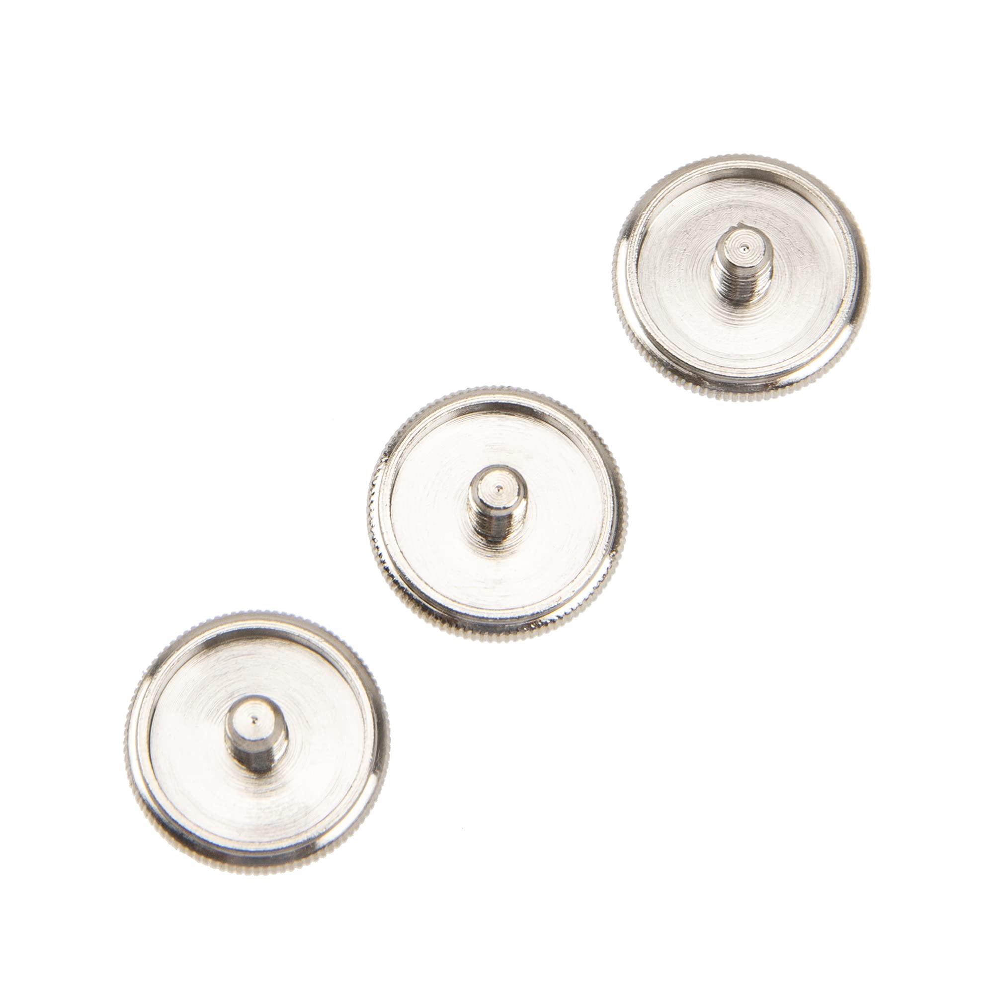 3Pcs Yootones Trumpet Valve Finger Buttons Musical Instruments Accessories Compatible with Trumpet Finger Button Musical Instruments Replacement Parts (White)