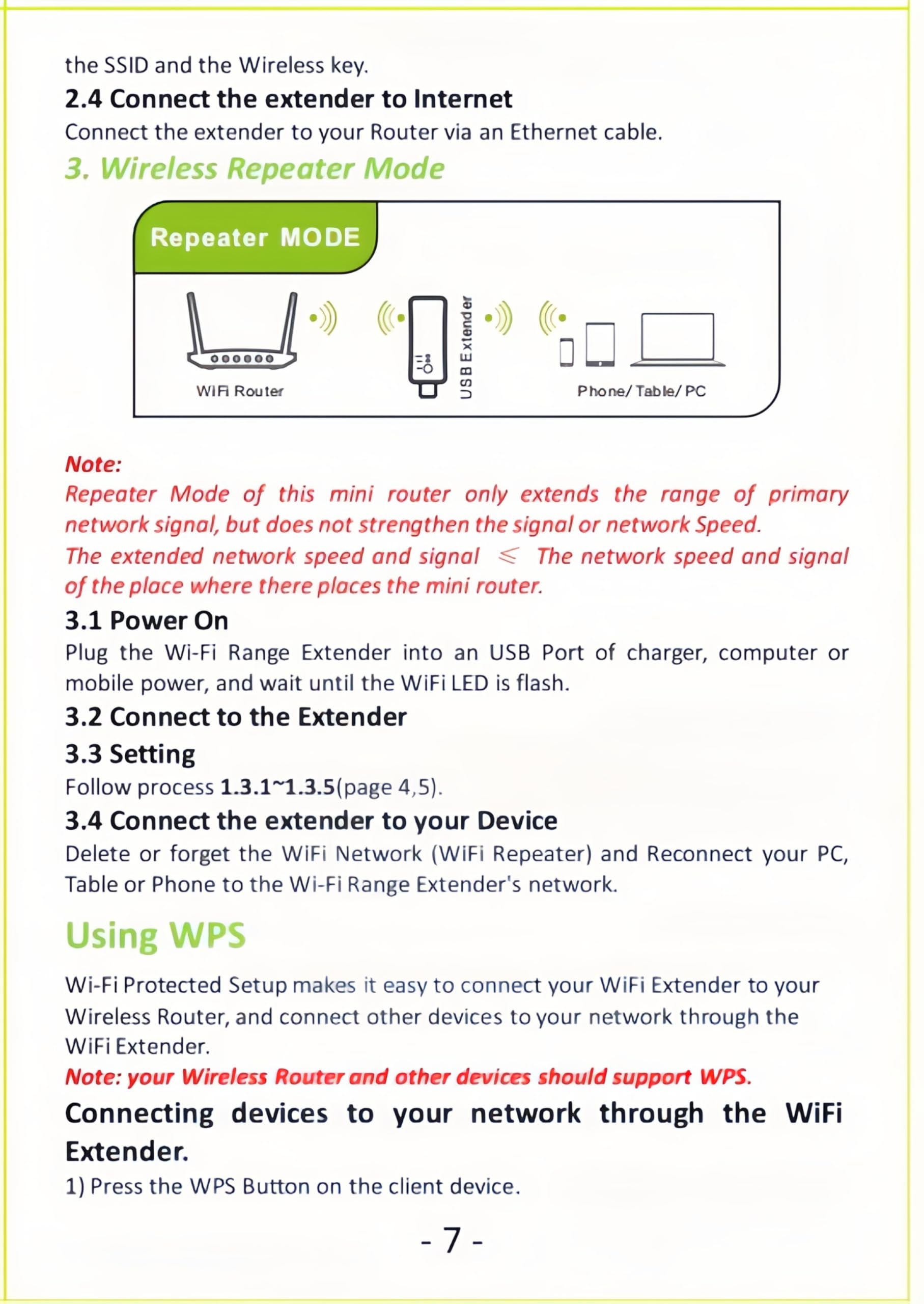 Mini 300M USB Repeater Amplifier AP Smart TV Network Adapter Convert to Ethernet with a RJ45 Port,Support WEP, WPA / WPS2, WPA-PSK / WPA2-PSK encryption