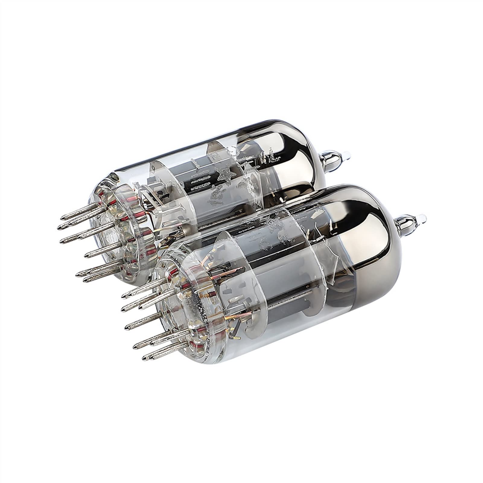 2pcs 6N1 Vacuum Tube Amp Class J Military Vrade Valve Replace ECC85 6H1n 6AQ8 for HiFi Audio Amplifier Enhance Sound (Color : 2pcs)