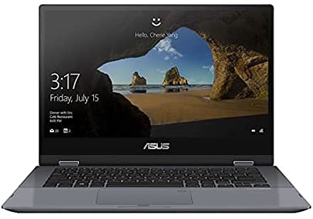 ASUS Vivobook Flip 14" FHD 2-in-1 Touchscreen Laptop | Intel Core i3-8145U up to 3.9GHz | 8GB DDR4 | 256GB SSD | Webcam | Bluetooth | HDMI | Windows 10 Home S | TWE Bundle