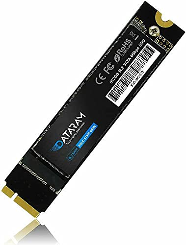 Dataram 512GB SSD Solid State for 11" & 13" MacBook Air Late 2010 Mid 2011 /A1370 A1369