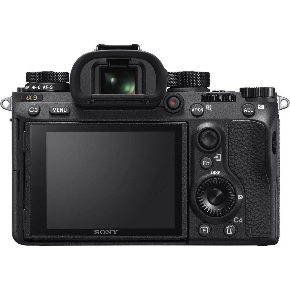 Sony Alpha a9 Mirrorless Digital Camera (Body Only) (ILCE9/B) + Sony FE 100-400mm Lens + 64GB Memory Card + 2 x NP-FZ-100 Battery + Corel Photo Software + Case + External Charger + More (Renewed)