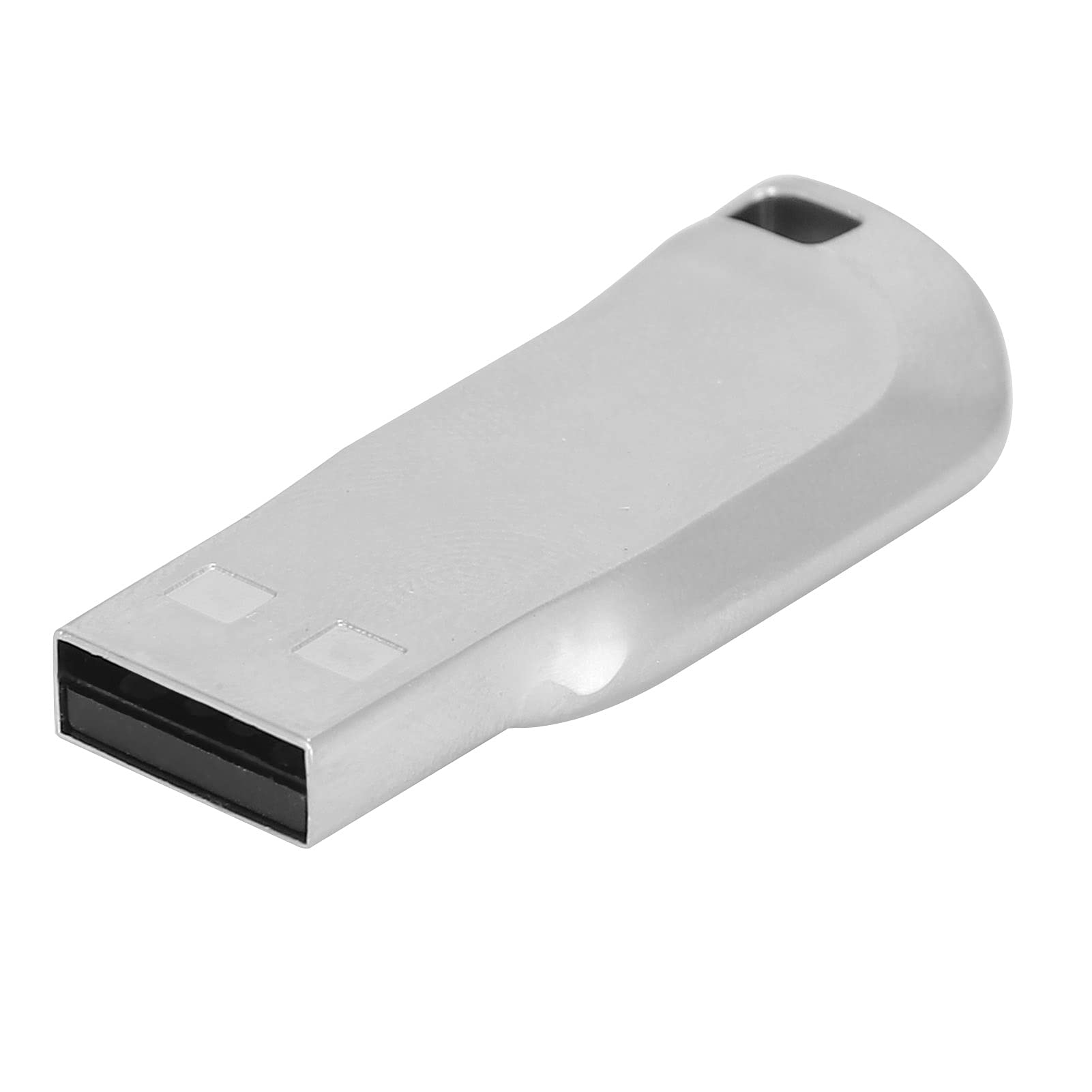 Lazmin112 Flash Drive,Metal Portable Uncovered 2.0 USB Thumb Memory Stick,Pen Drive, for Information Storage Data Transmission, 1/2/4/8/16/32/64/128 GB(Optional)(16g)