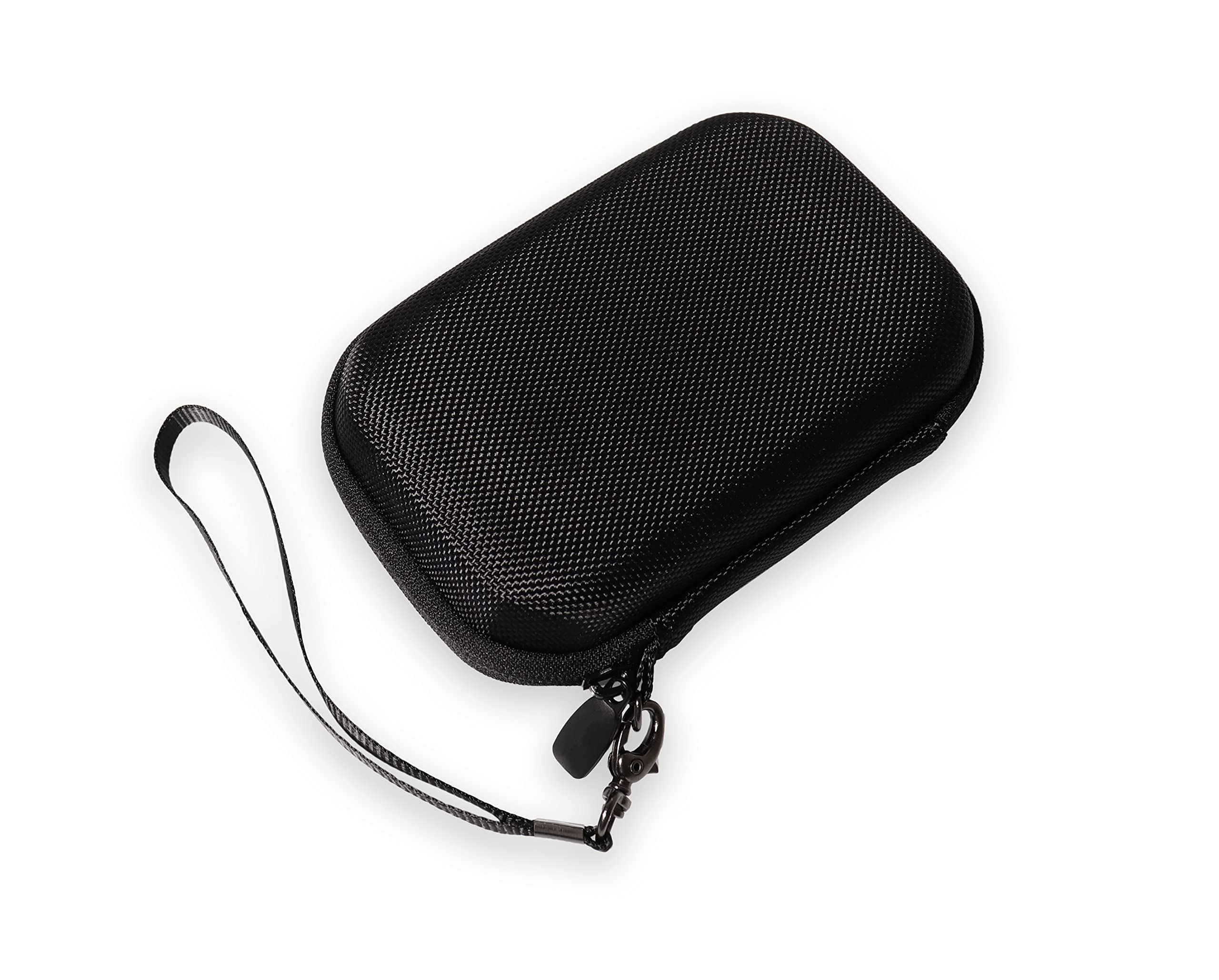 InGo Portable SSD Case - Compatible with SanDisk 1TB Extreme & Samsung X5 - Thunderbolt 3 - Carabiner, Mesh Pocket, Elastic Strap