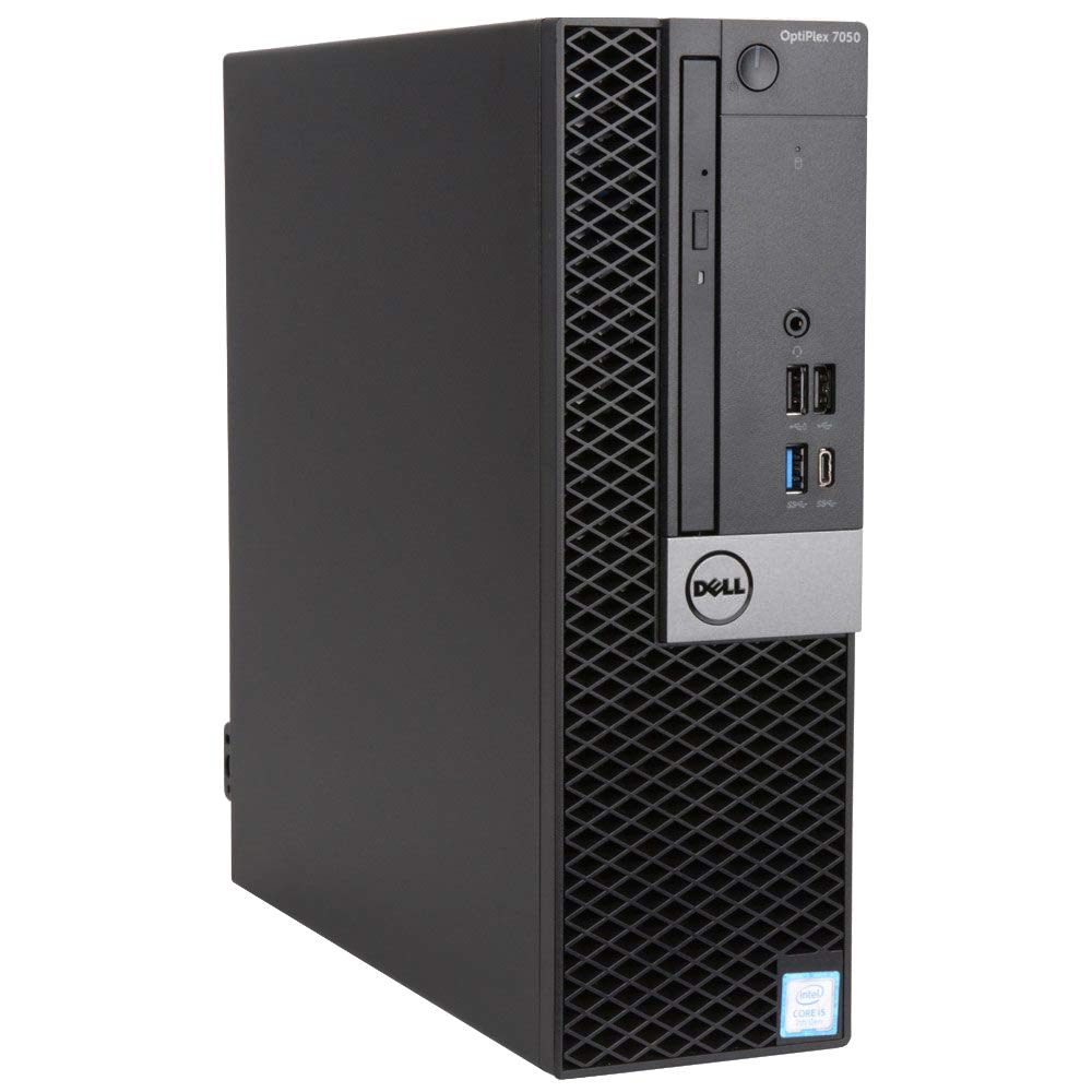 Dell Optiplex 7050 Small Form Desktop, Intel Quad Core i5 7500 3.4Ghz, 16GB DDR4, 256GB SSD Hard Drive, USB Type-C, HDMI, Windows 10 Pro (Renewed)