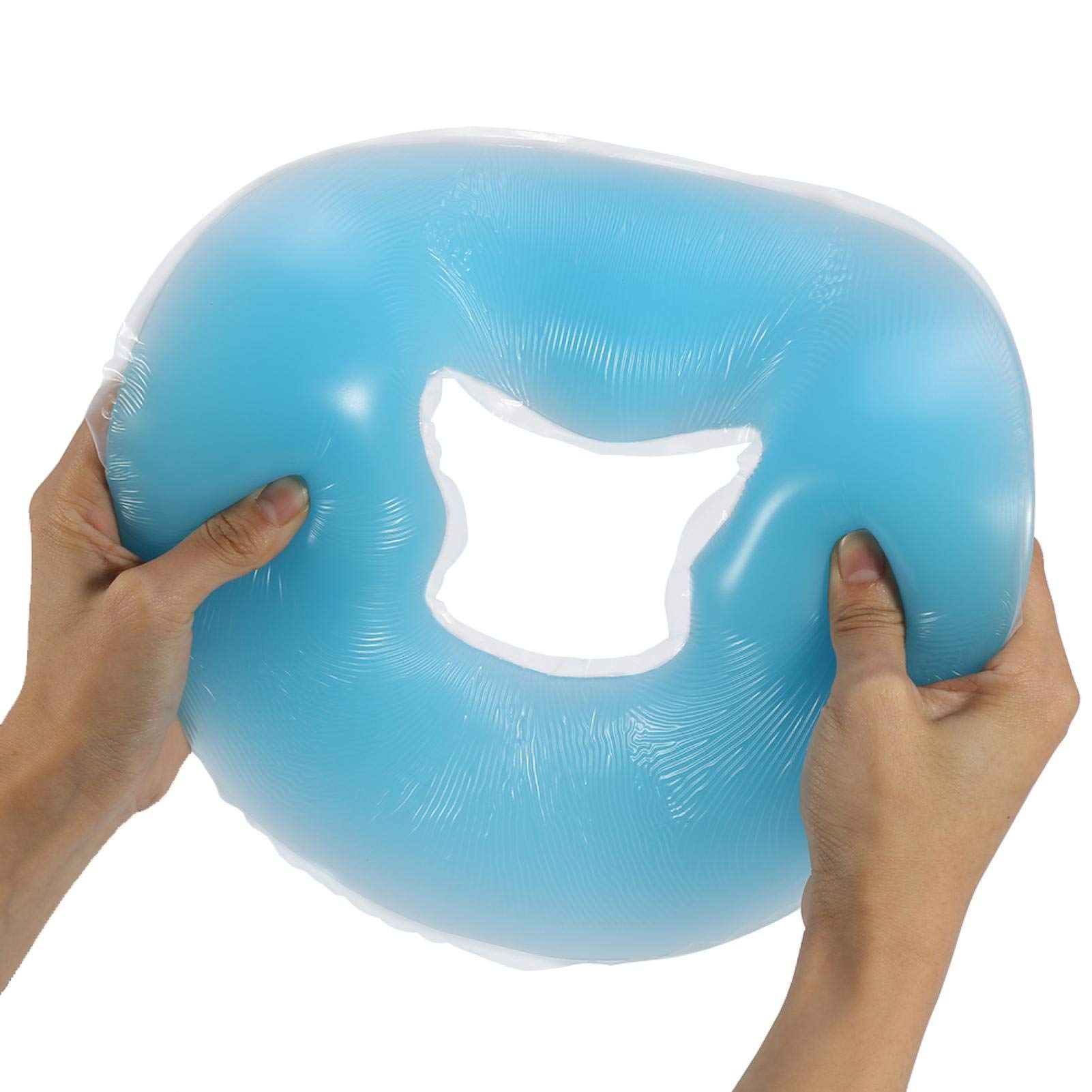 4 Colors Spa Massage Pillow, Silicone Facial Massage Cushion, Beauty SPA Face Massage Pillow, Relax Pillow Skin Care Cushion for SPA Beauty Salon(#2)