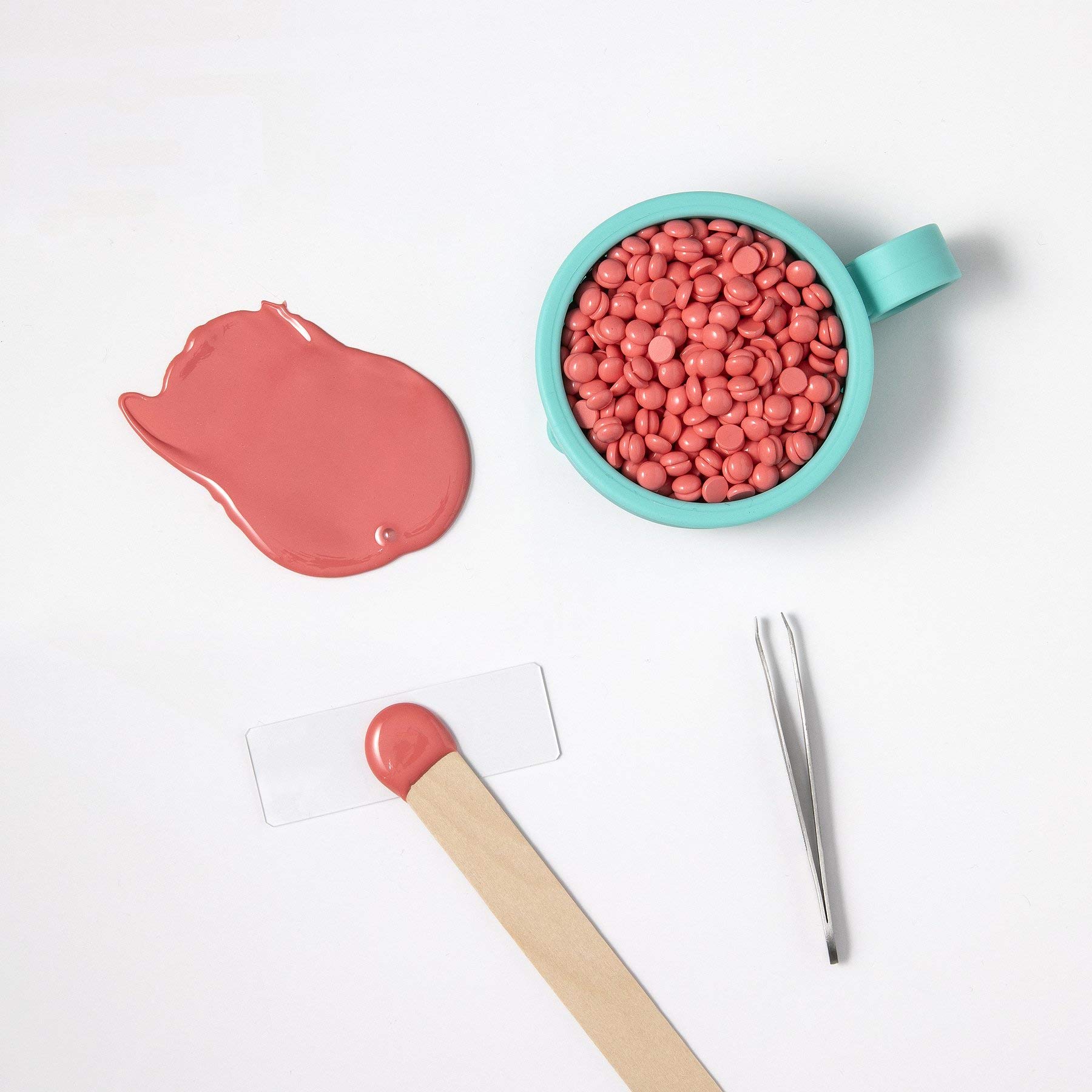 Allongs Self Hard Waxing Kit, Hair Removal for ALL Hair Types, Stripless, Hard Wax Beads, Easy to Store, Reusable, At Home