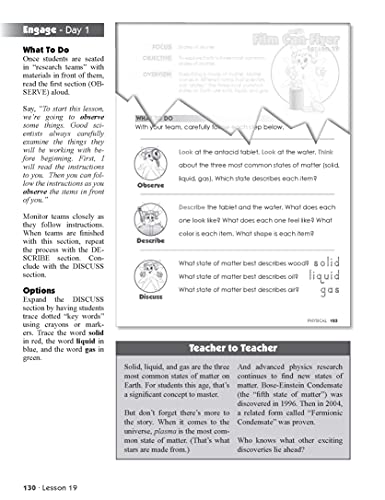 A Reason For Science Student Homeschool Pack, 1st Grade - Complete Curriculum Kit for First Graders - Interactive Experiments & Activities - Daily & Weekly Lesson Plan - for Homeschool & Classroom