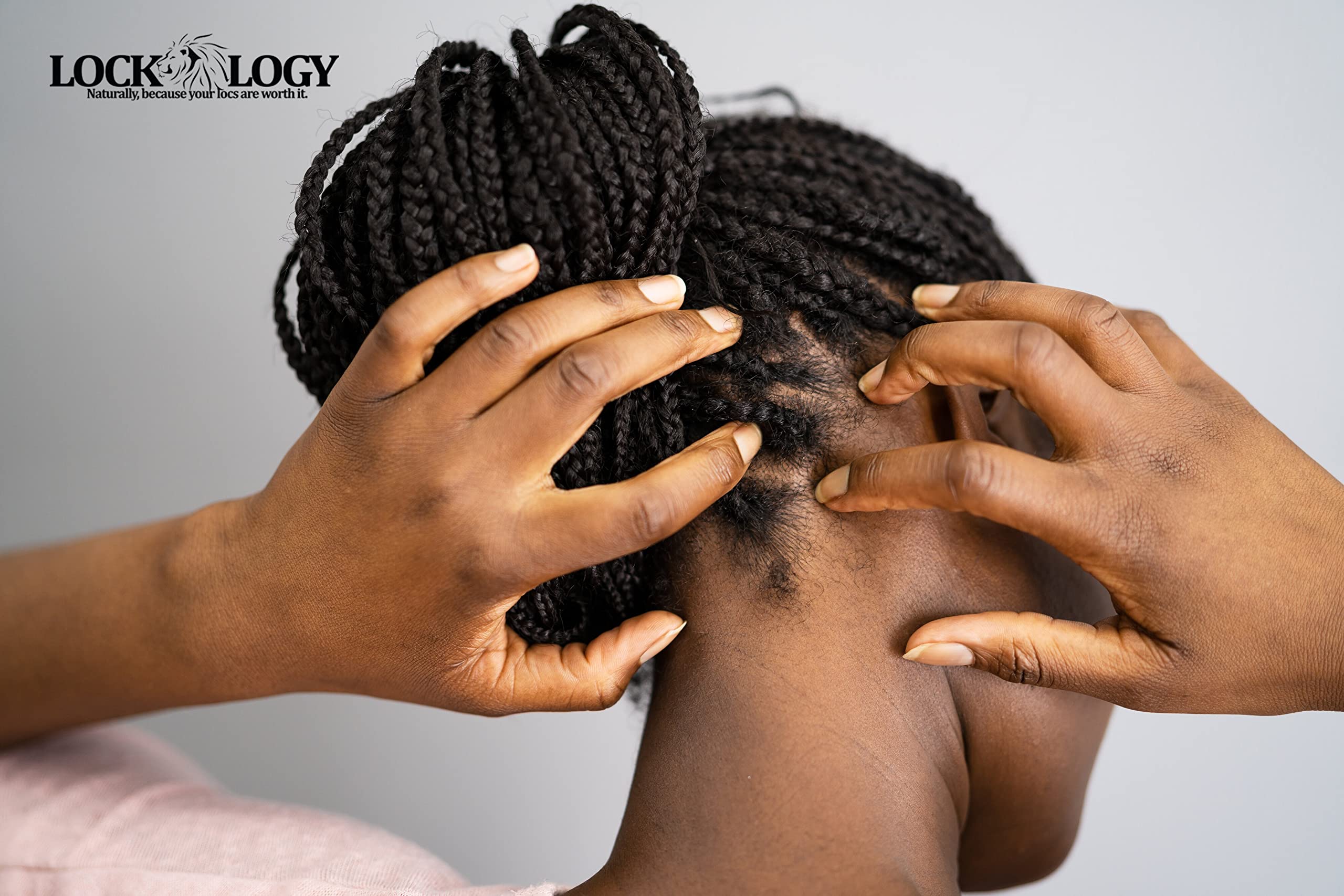 Anti Itch Loc & Braid Spray Scalp Oil | Dry Itchy Scalp Moisturizer and Anti Itch Scalp Relief by Lockology