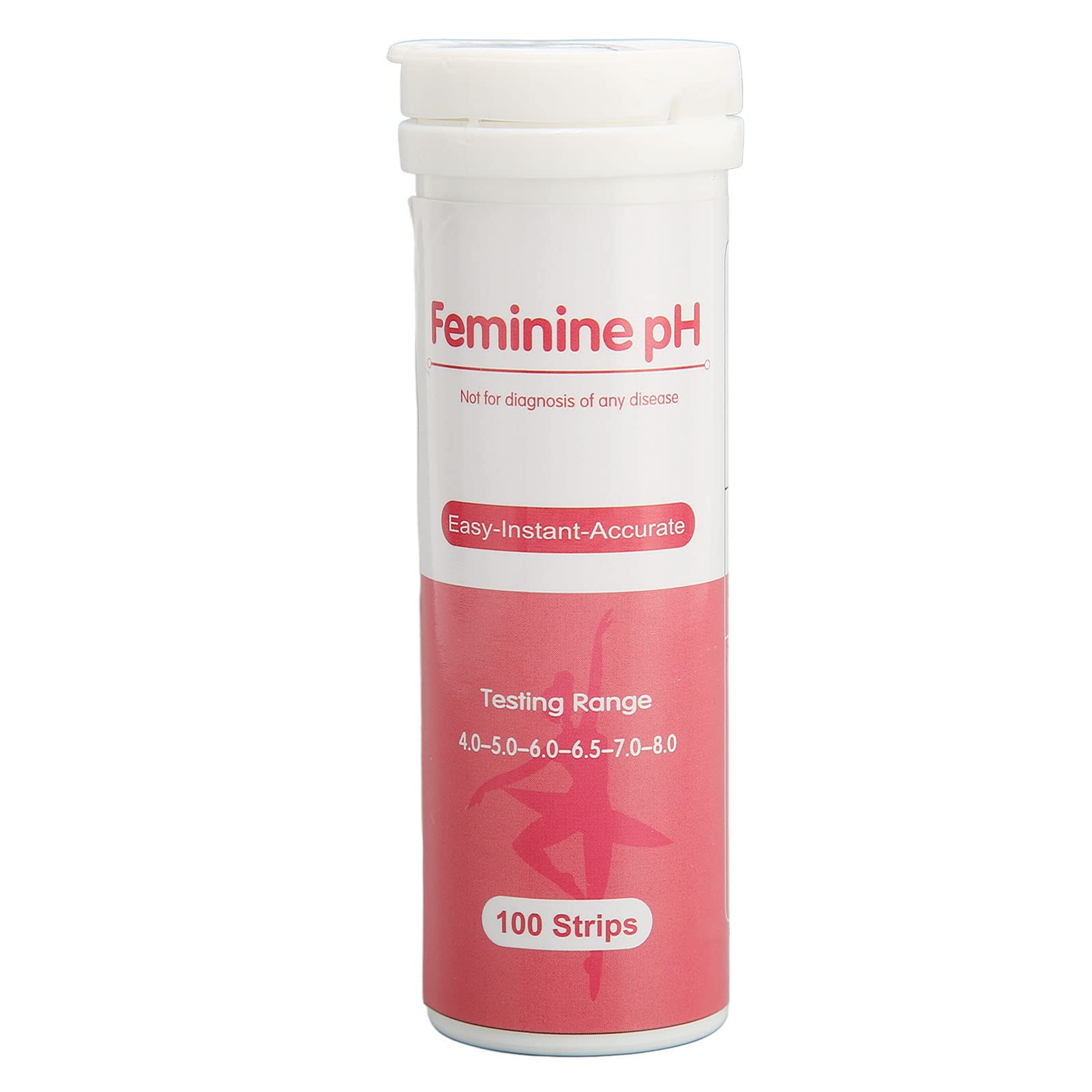 100pcs Feminine PH Test Strips, Bacterial Vaginosis Test for Women, Vaginal PH Test Strips, PH Balance Test Strips Women BV Test Kit at Home