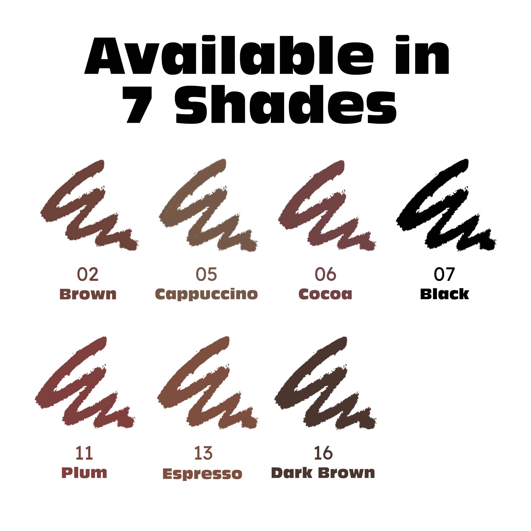 Ruby Kisses Auto Lip Liner Pencil, Long Lasting & Non-Fading, Smooth Application, Non-Feathering with Rich Color, No Sharpener Needed, Ideal for Full Lips Look (Brown) (3 PACK)