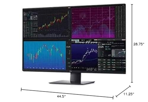 Dell UltraSharp U4320Q 42.5" 4K UHD LED LCD Monitor - 16:9 - Black