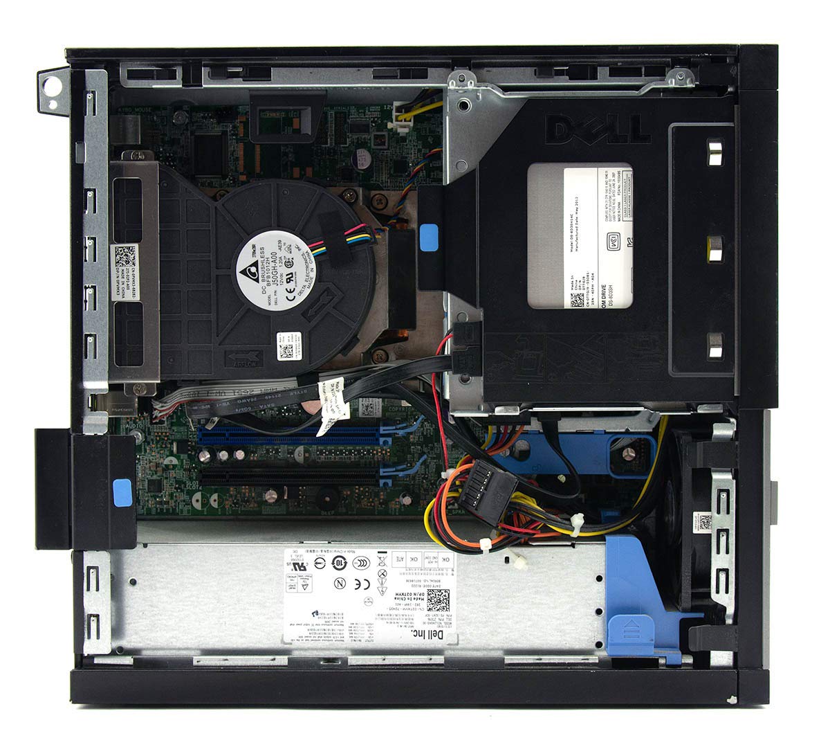 Dell OptiPlex 790 Small Form Computer Desktop PC, Intel Core i5 3.1GHz Processor, 16GB Ram, 120GB M.2 SSD, 1TB Hard Drive, BTO WiFi | Bluetooth, New Dual DELL 19 Monitor, Windows 10 (Renewed)